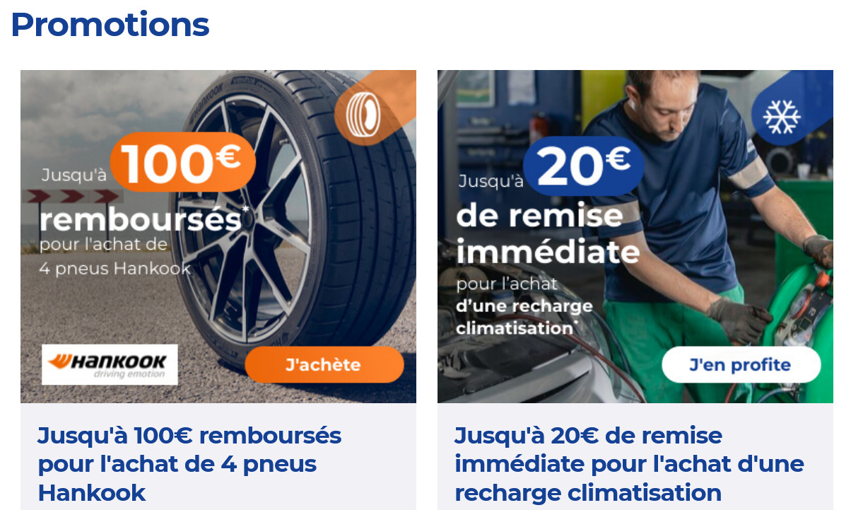 Où trouver les meilleures promotions pour entretenir son auto