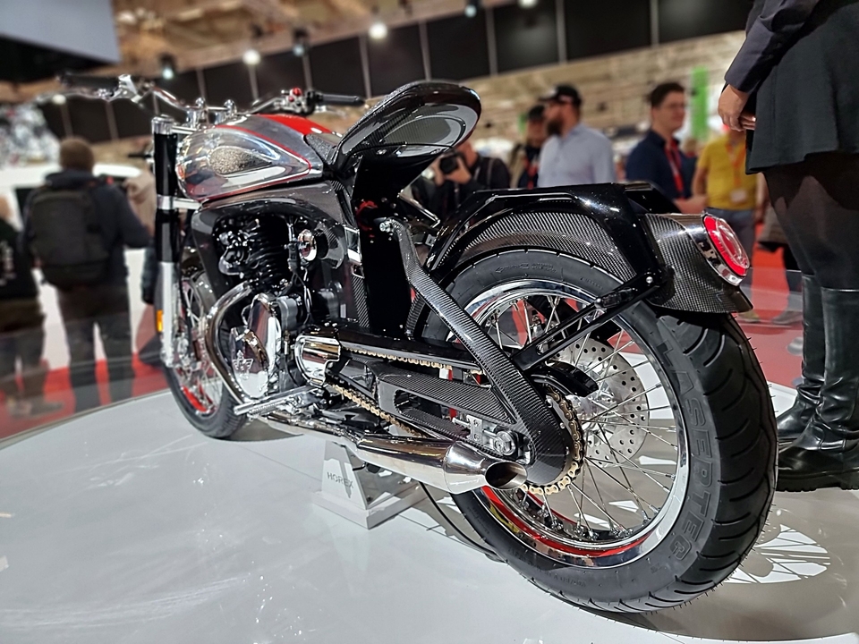 Intermot 2022 : Horex Regina Evo, la mono se dévergonde