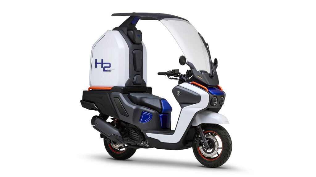 H2 Buddy Porter : Yamaha et Toyota révèlent un scooter urbain à hydrogène
