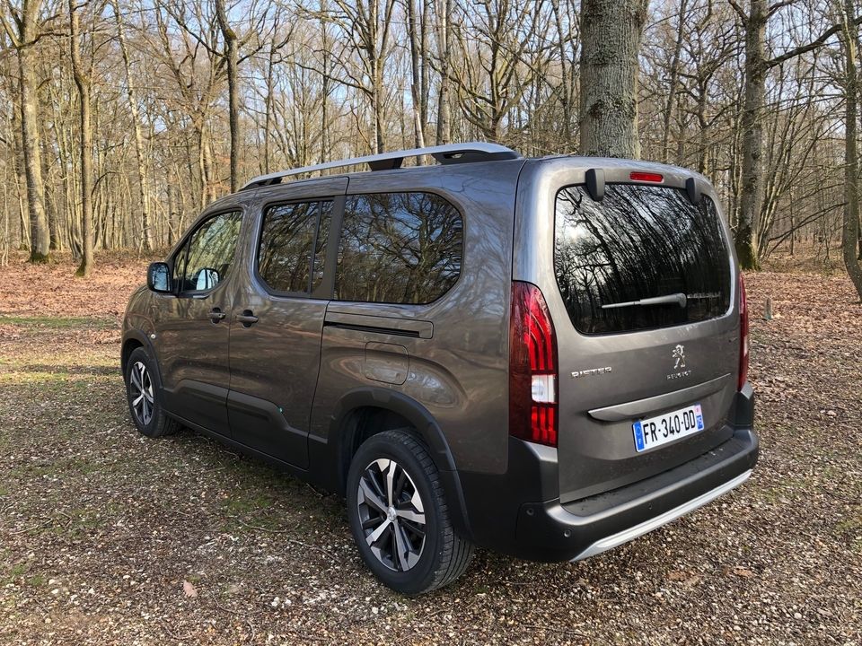 Peugeot Rifter long (2021) : les premières images de l'essai en live