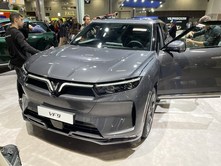Mondial de l'auto 2022 - Vinfast VF9 : un gros format pour l'Europe
