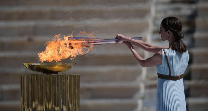 Parcours de la flamme olympique, soyez vigilants