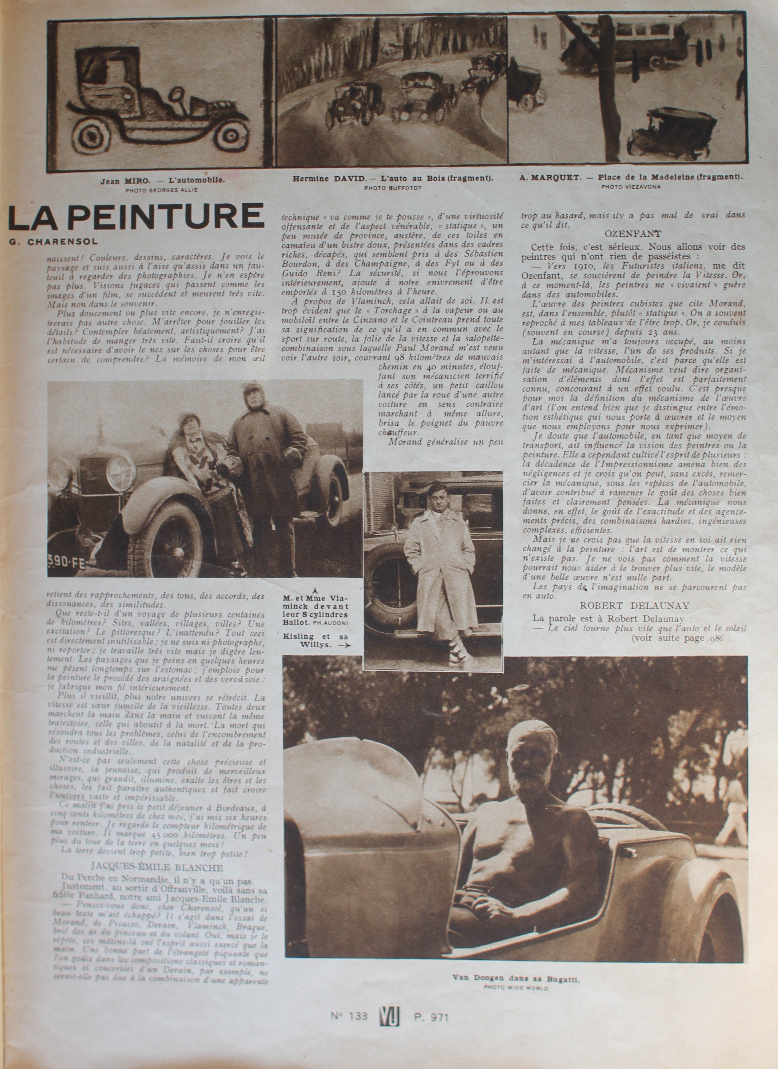 Vu en 1931… Quand l’automobile faisait rêver