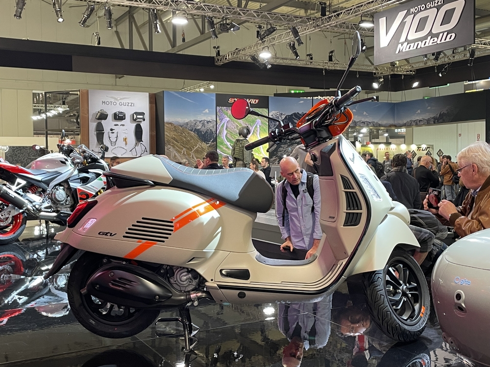 En direct du salon de Milan 2022 - Vespa GTV : le plus tonique