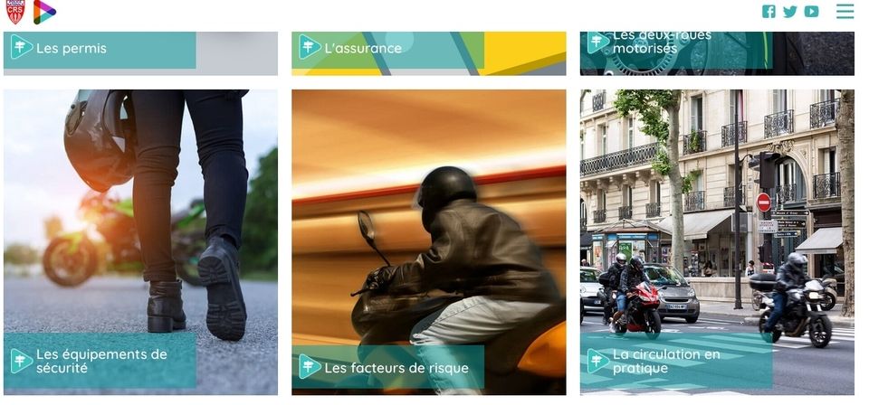 Un site pour les ados pour tout savoir sur la conduite d'un deux-roues