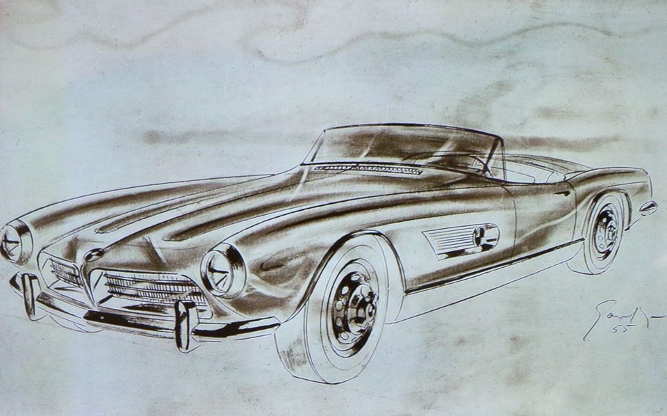 DESIGNERbyBELLU - Albrecht Goertz, le père d’une icône, la BMW 507