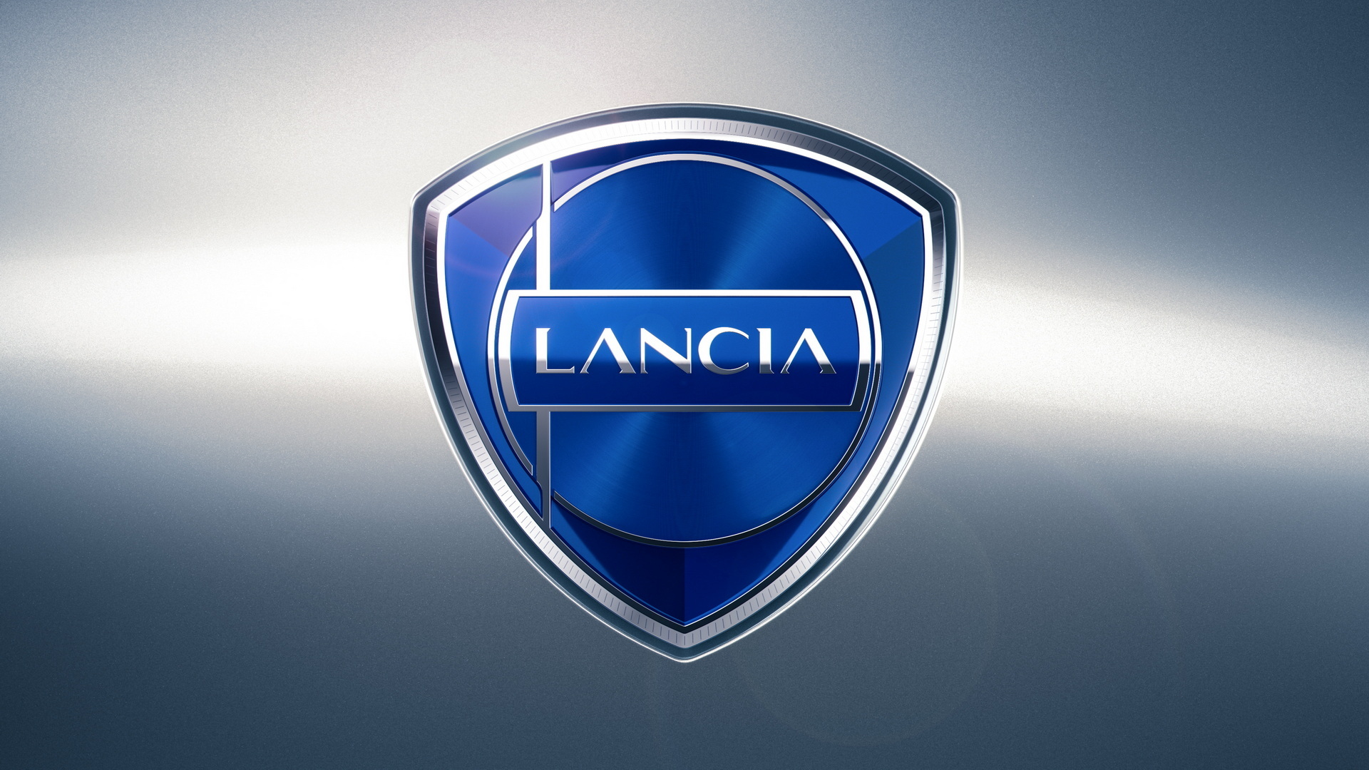 Lancia présente une voiture sans roues et son nouveau logo