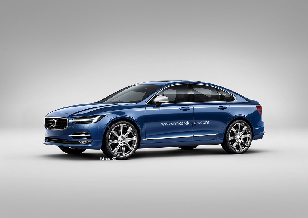 Future Volvo S60 : comme ça