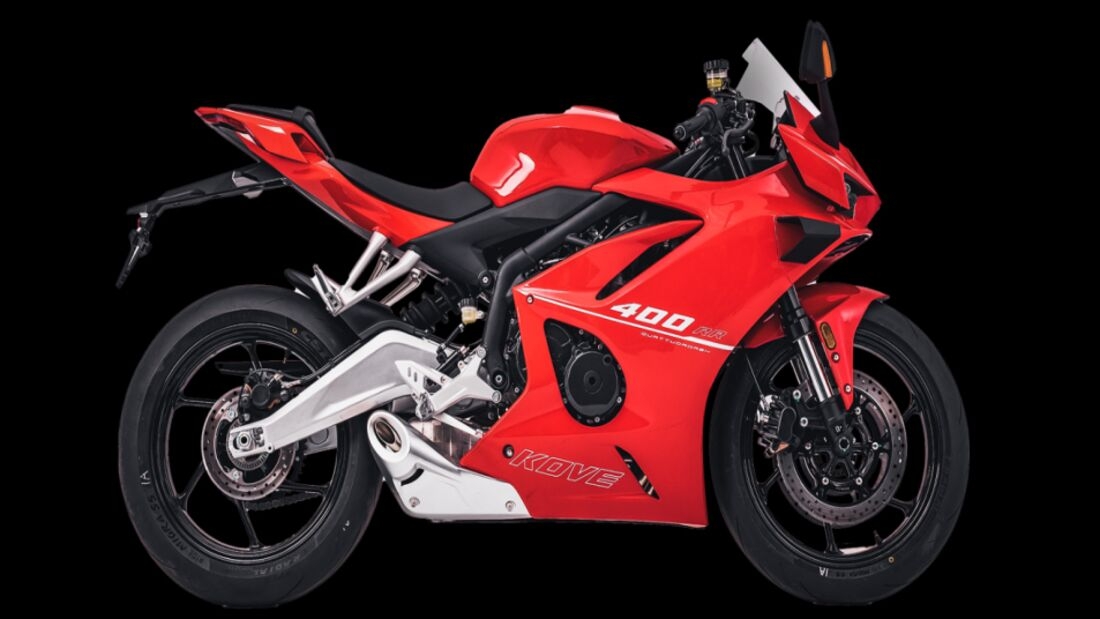 Kove 400 RR : une nouvelle sportive chinoise avec moteur quatre-cylindres