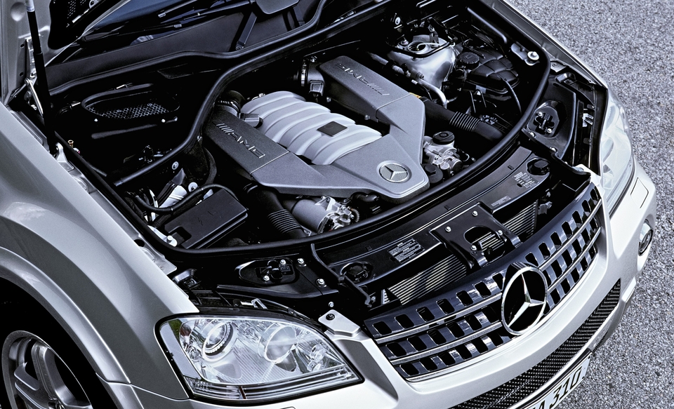 Mercedes-Benz ML 63 AMG (2006 – 2011) : le mastodonte qui chante, dès ...