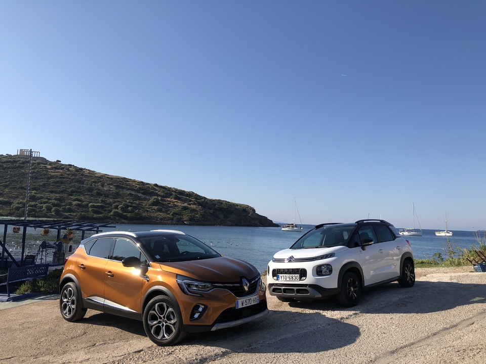 Renault Captur VS Citroën C3 Aircross : première confrontation - Salon ...