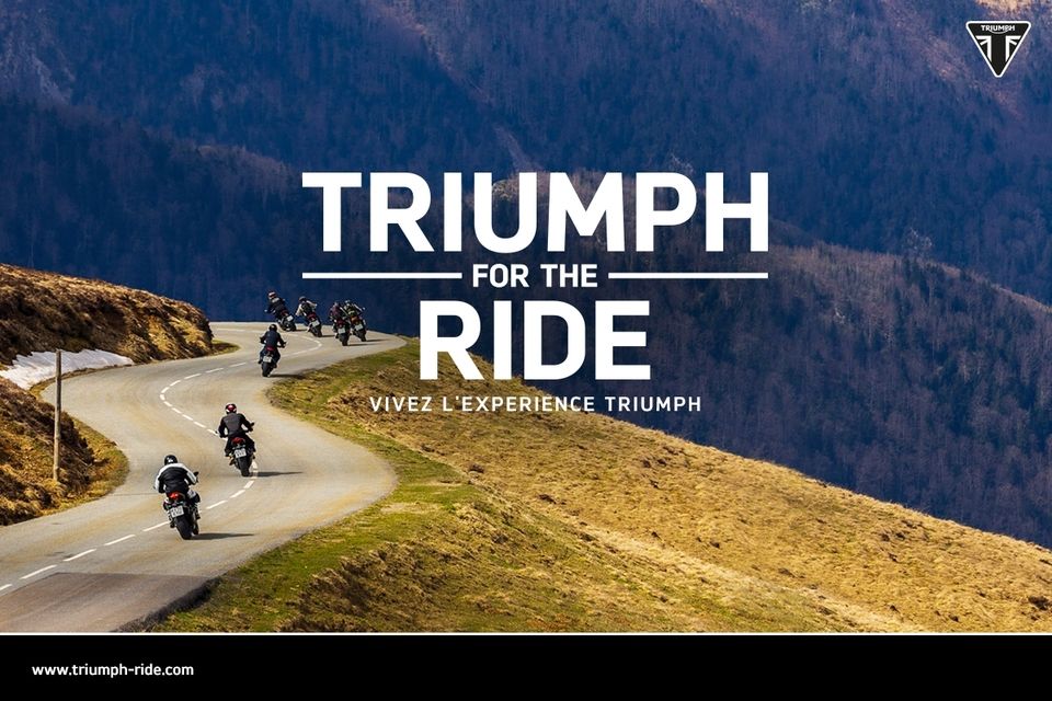 Découvrez les expériences Triumph Ride