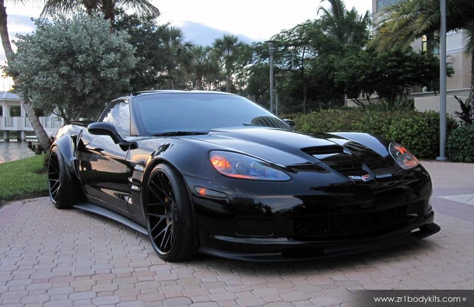 ZR1 Body Kits radicalise la Corvette C6