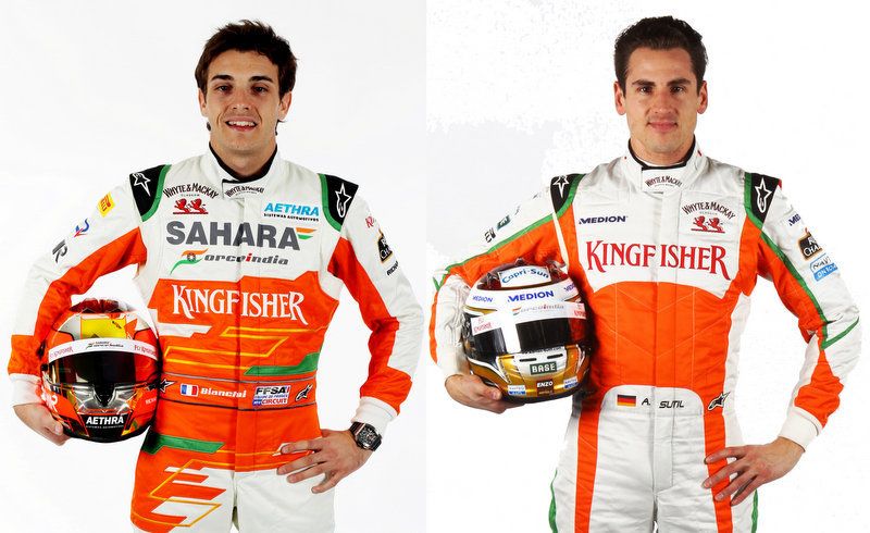 F1 : Force India choisit Adrian Sutil, Jules Bianchi à nouveau sur la ...