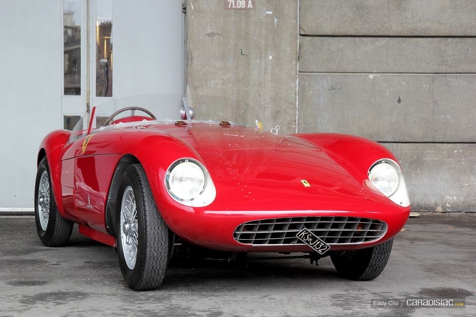 Photos du jour : Ferrari 500 Mondial Spider Pininfarina 1957 (Rétromobile)