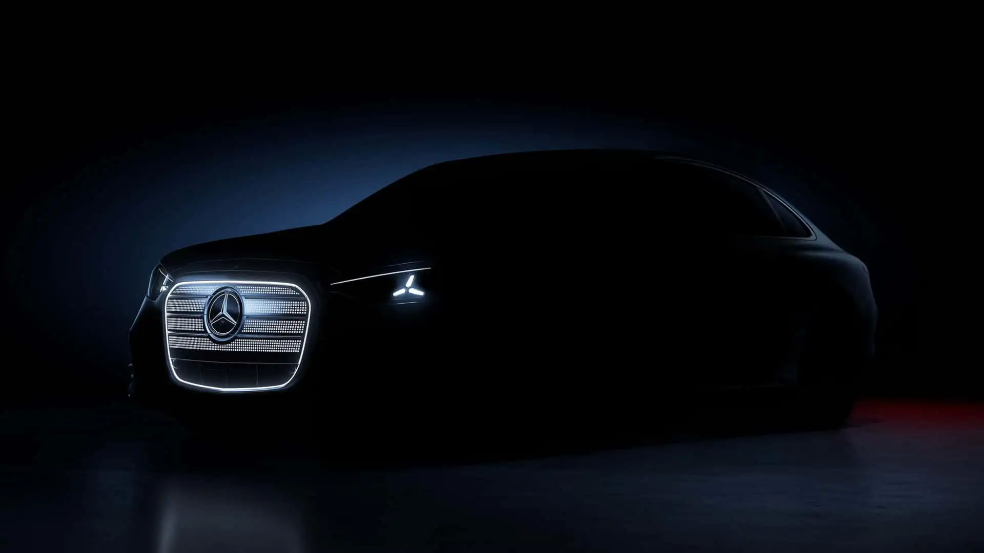 La Mercedes Classe C électrique est très fière de sa calandre - En ...
