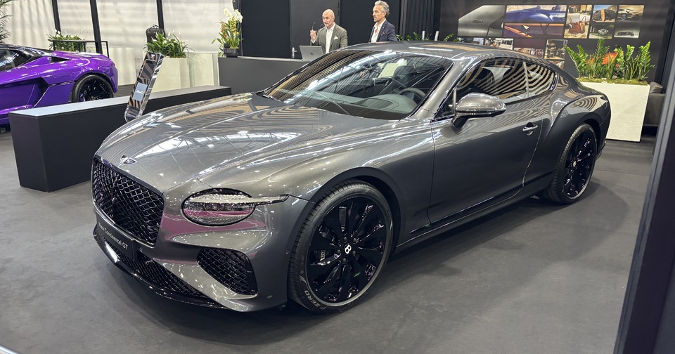 La Bentley Continental GT à l'honneur au Salon de Lyon