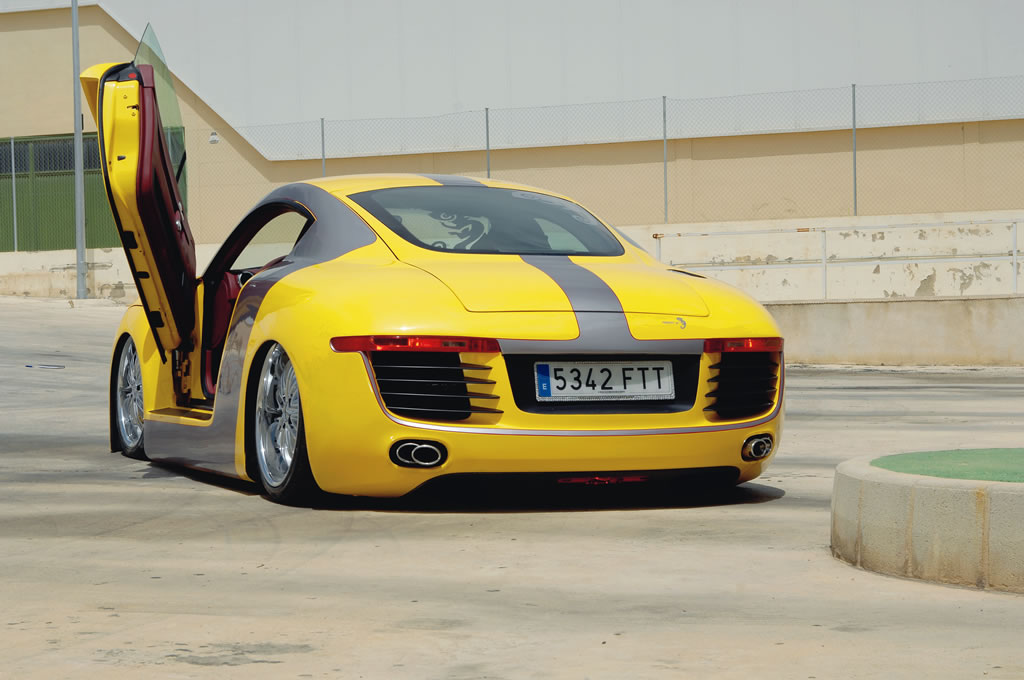 Après le BMW R8, le TT R8...