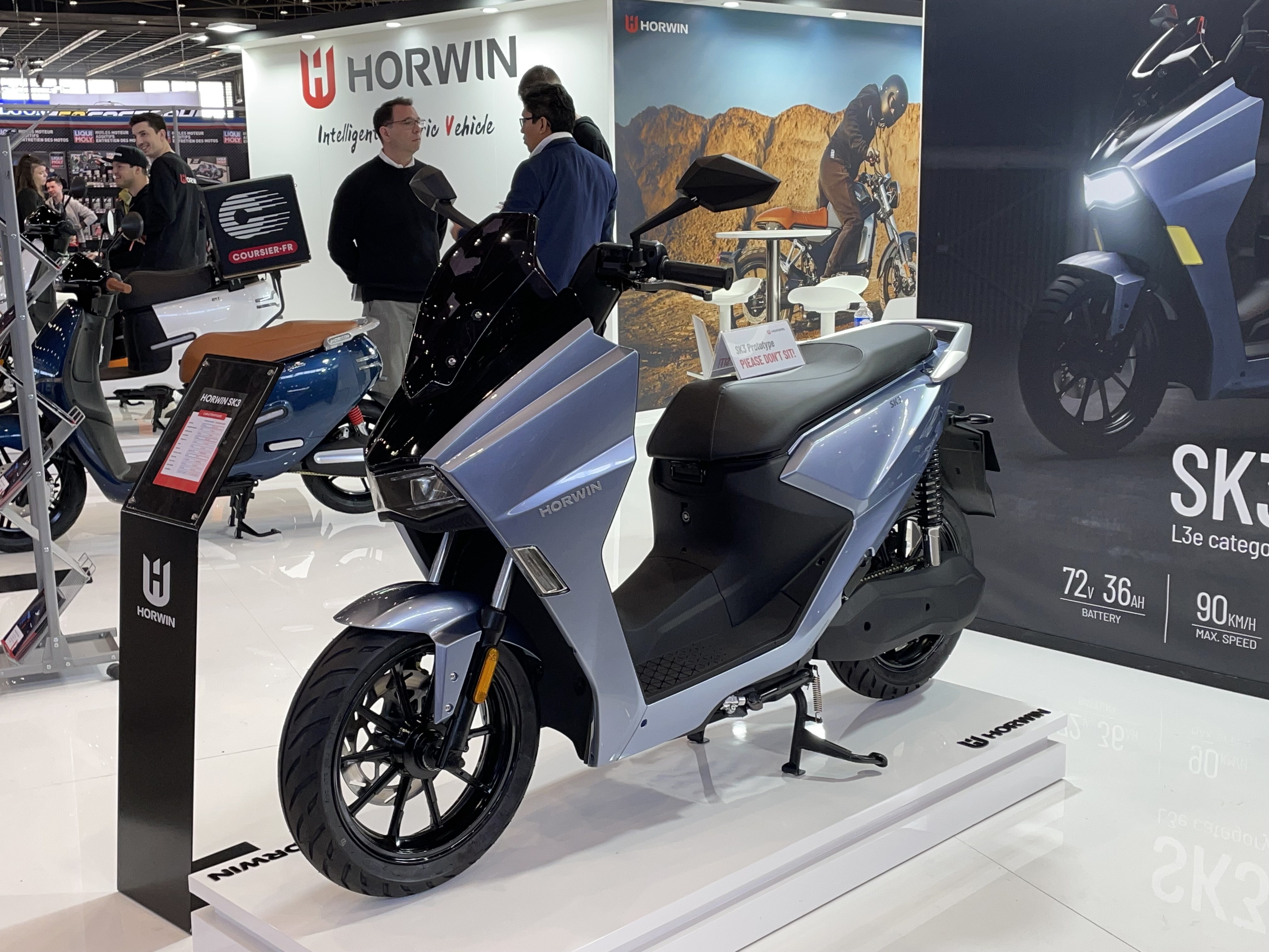 En direct du salon de Lyon - Horwin SK3 : l'électrique tranquille