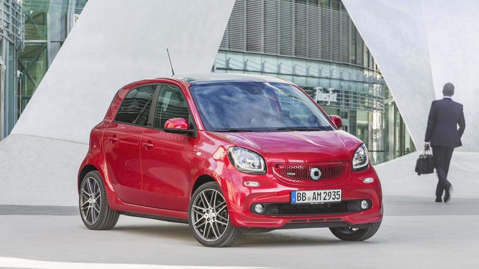 Voici les nouvelles Smart Brabus