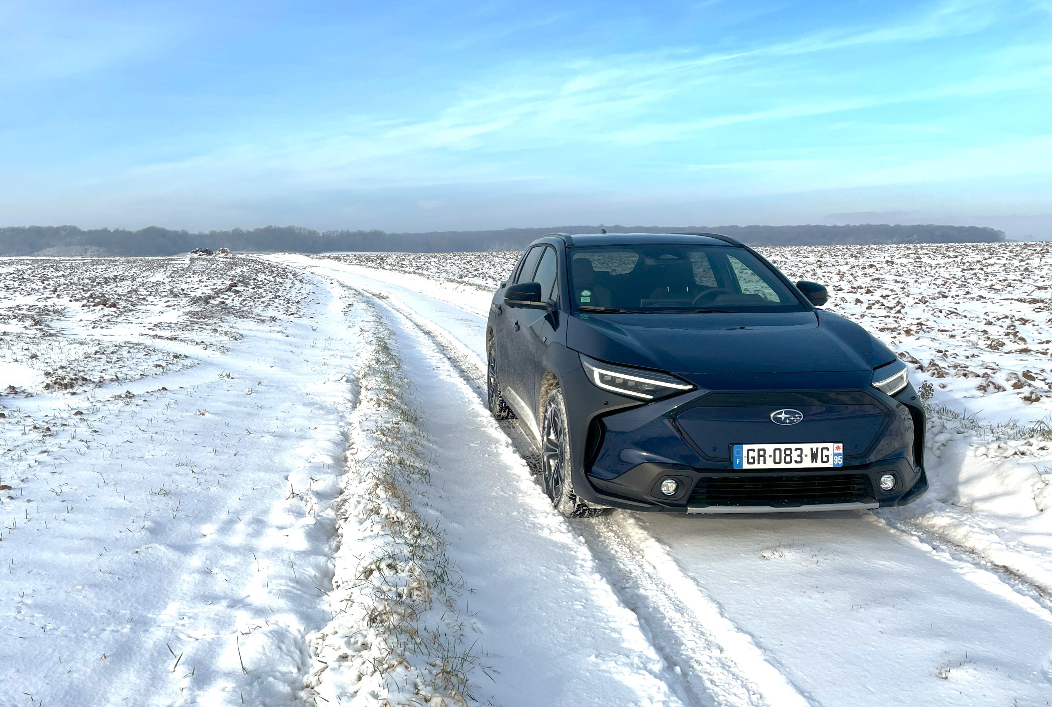 Subaru Solterra électrique : premières images de l'essai en direct