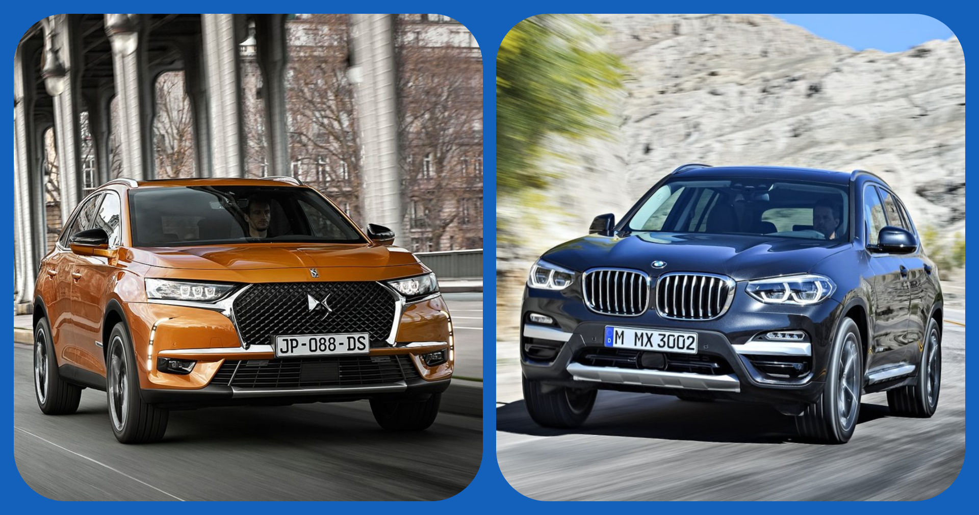 Est-il plus sûr d’acheter en occasion un DS 7 Crossback ou un BMW X3