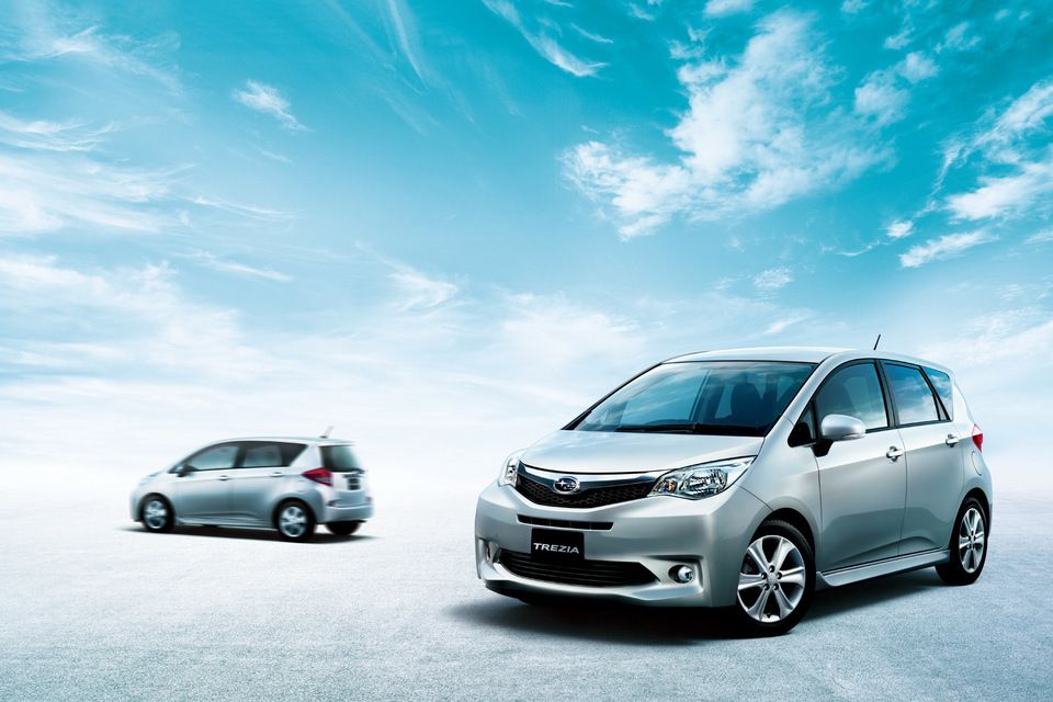 Nouveau Trezia, le Toyota Verso-S de Subaru