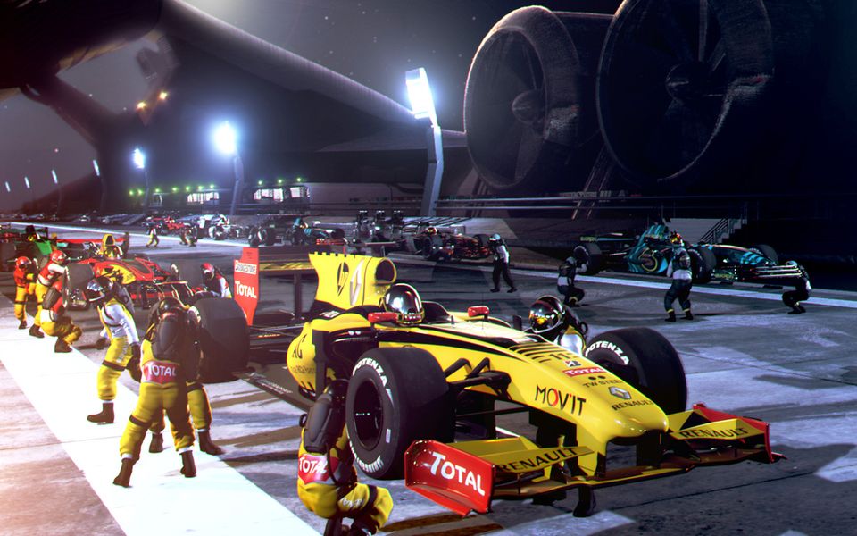 (Minuit chicanes) Une course de F1 sur la Lune...