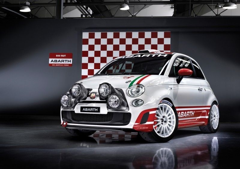 Abarth 500 R3T, une petite pour le rallye