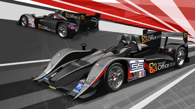 Level 5 Motorsports avec des Lola-Honda en ALMS