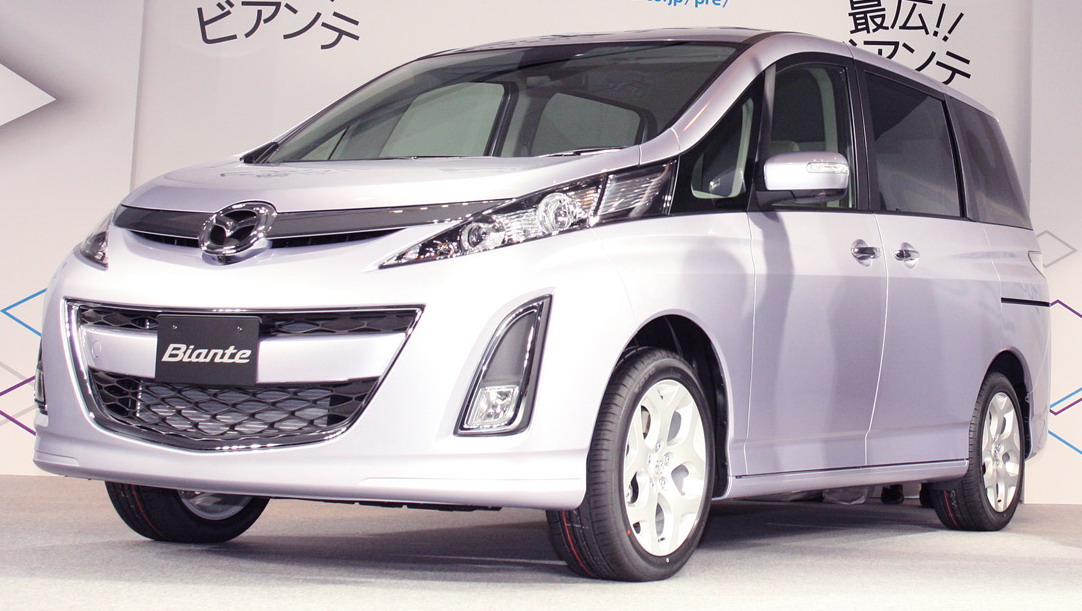 Nouveau Mazda Biante : pour 8 japonais seulement