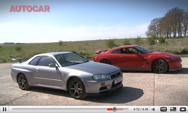 Réveil Auto : GT-R contre GT-R, la R35 rencontre la R34