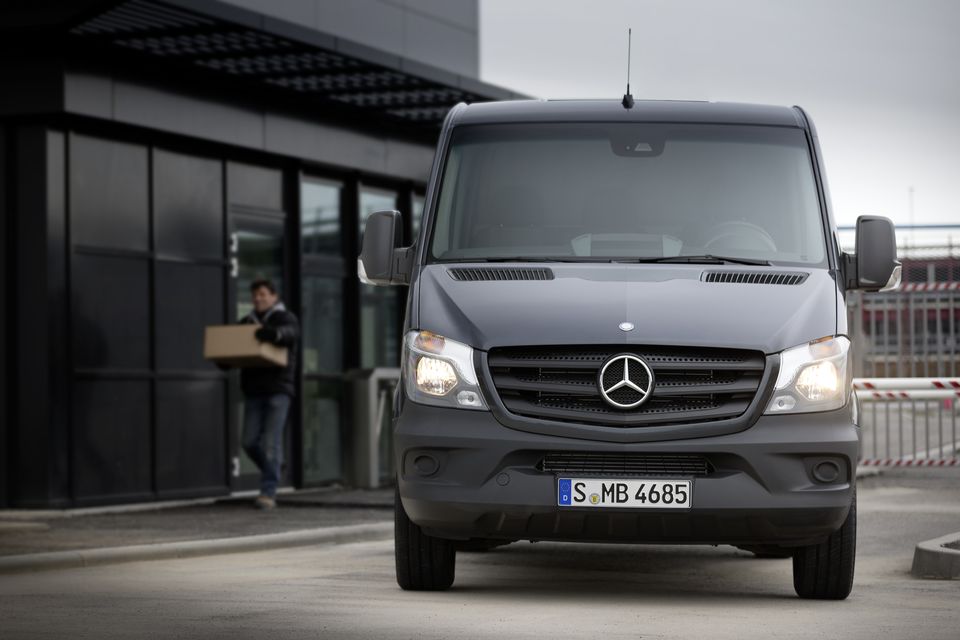 Le Mercedes Sprinter évolue