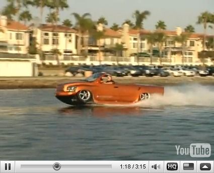 Réveil Auto : Watercar Python, 0 à 100 en 4,5s sur terre et jusqu'à 100 ...