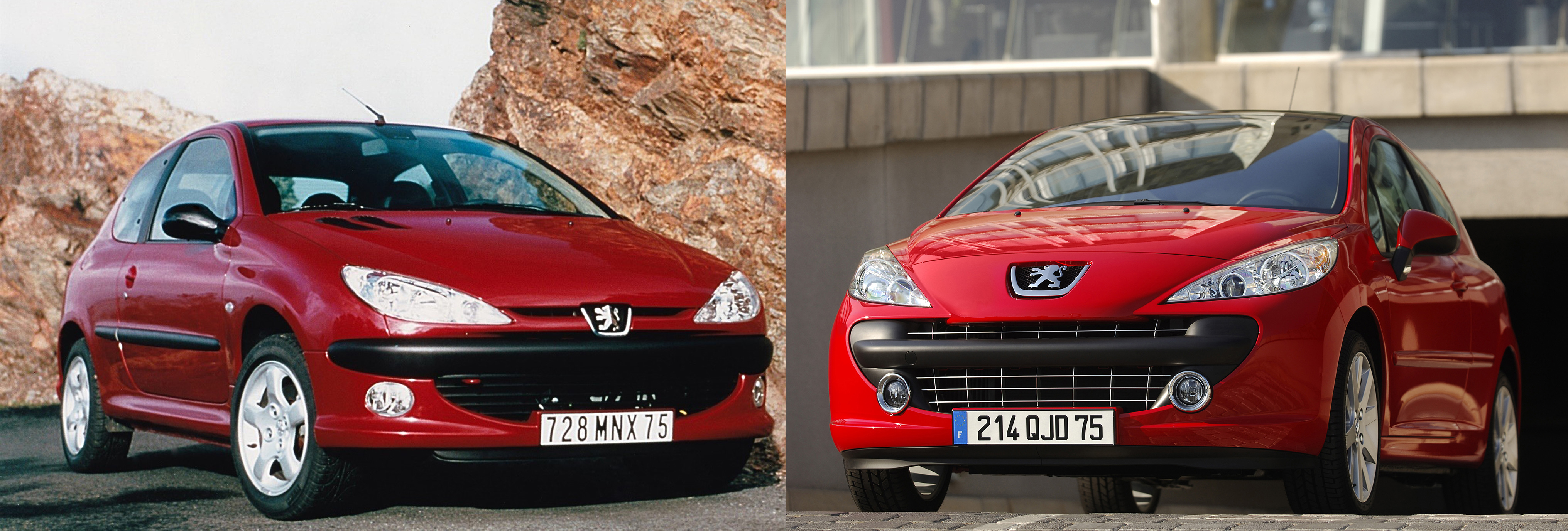 Peugeot 206 S16 vs Peugeot 207 THP 150, la plus récente est-elle le ...