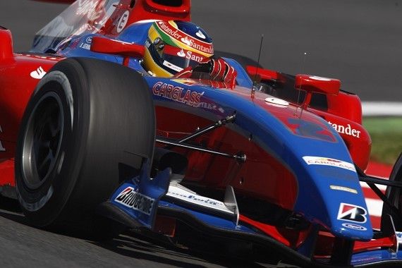 GP2 Magny-Cours qualifications : Senna prend la pole et le mur