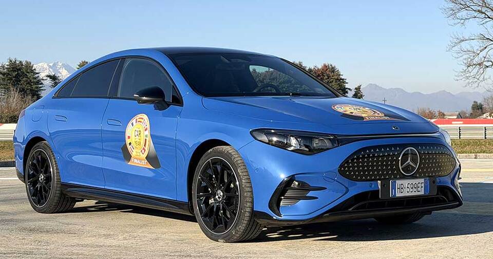 La Mercedes CLA est sacrée voiture de l’année 2026 et on ne s’y ...