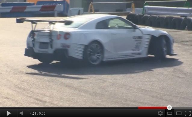 Drift : la Nissan GT-R BenSopra/Blitz apprend à danser