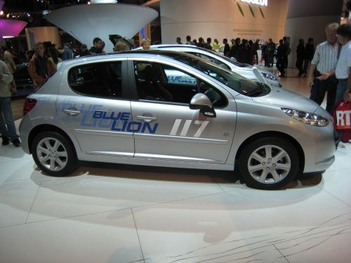 Stand Peugeot : les 207 et 207 SW BLUE LION