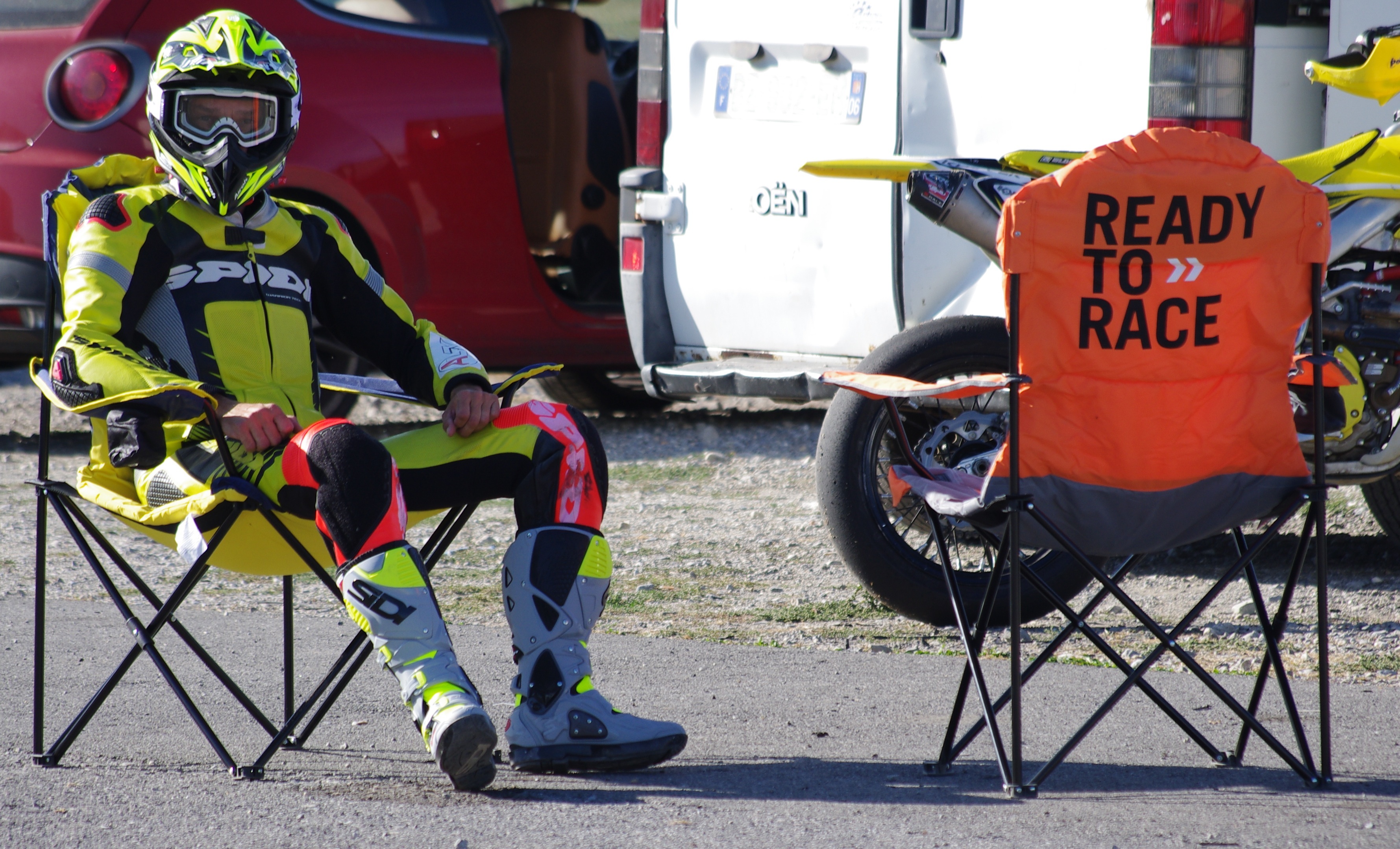 KTM&Husqvarna Paddock Chair: l'essai