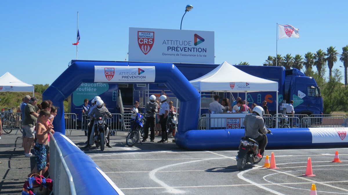 Vacances : initiation gratuite à la conduite d'un deux-roues