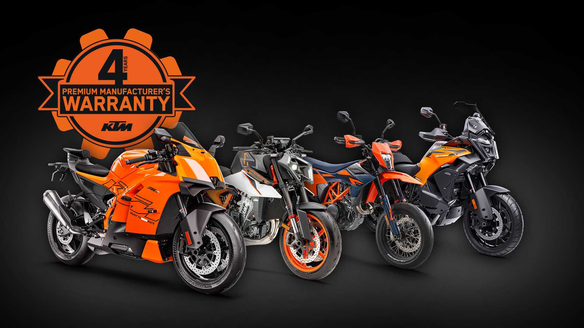 KTM propose une extension de garantie inédite pour tous les roadsters ...
