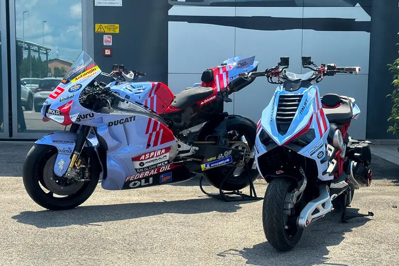 Italjet présente le nouveau scooter de Marc Marquez