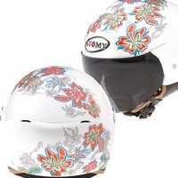 Déco fleurale pour le jet Suomy Cocco Flower.