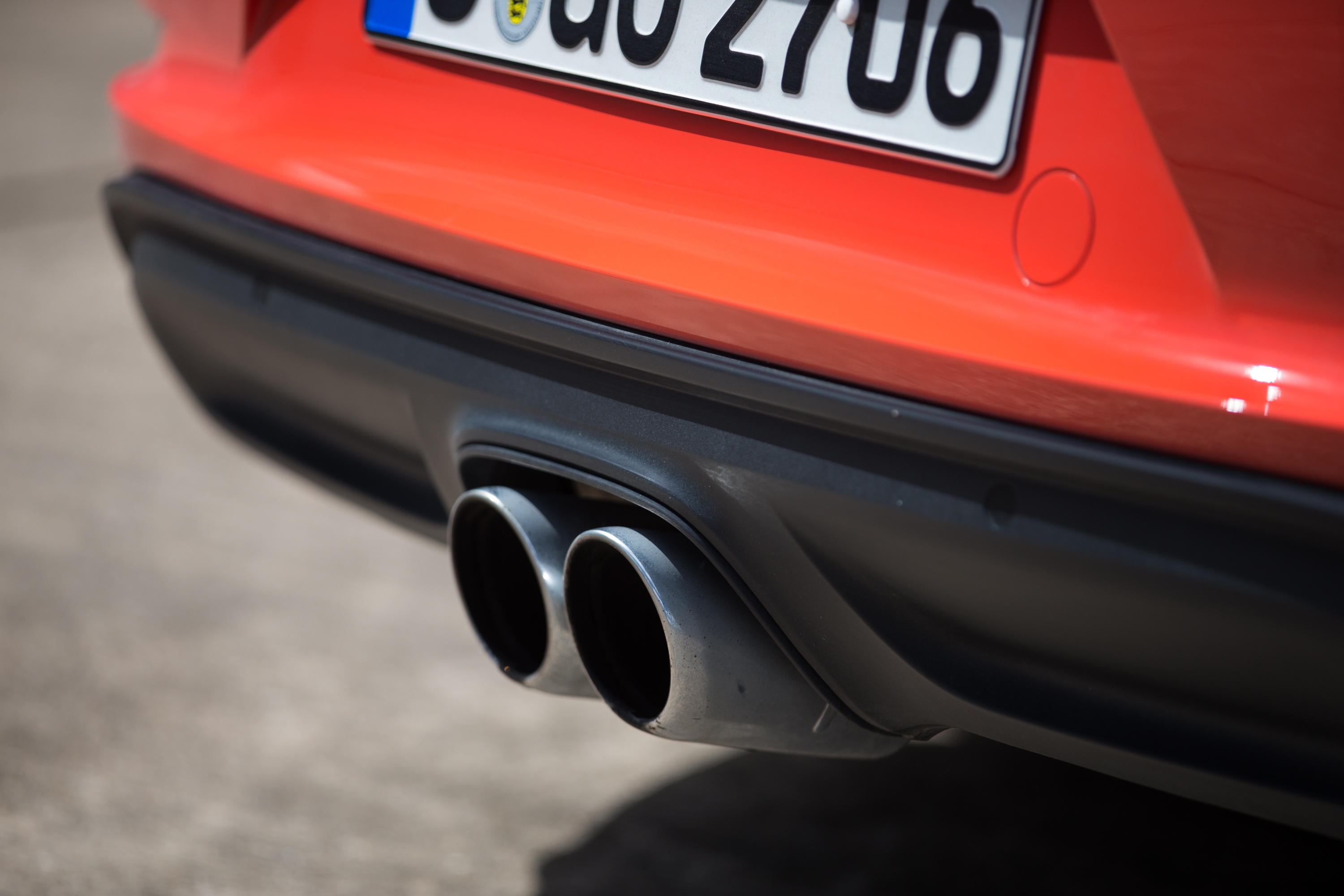Forte odeur de sapin pour les Porsche à moteur thermique