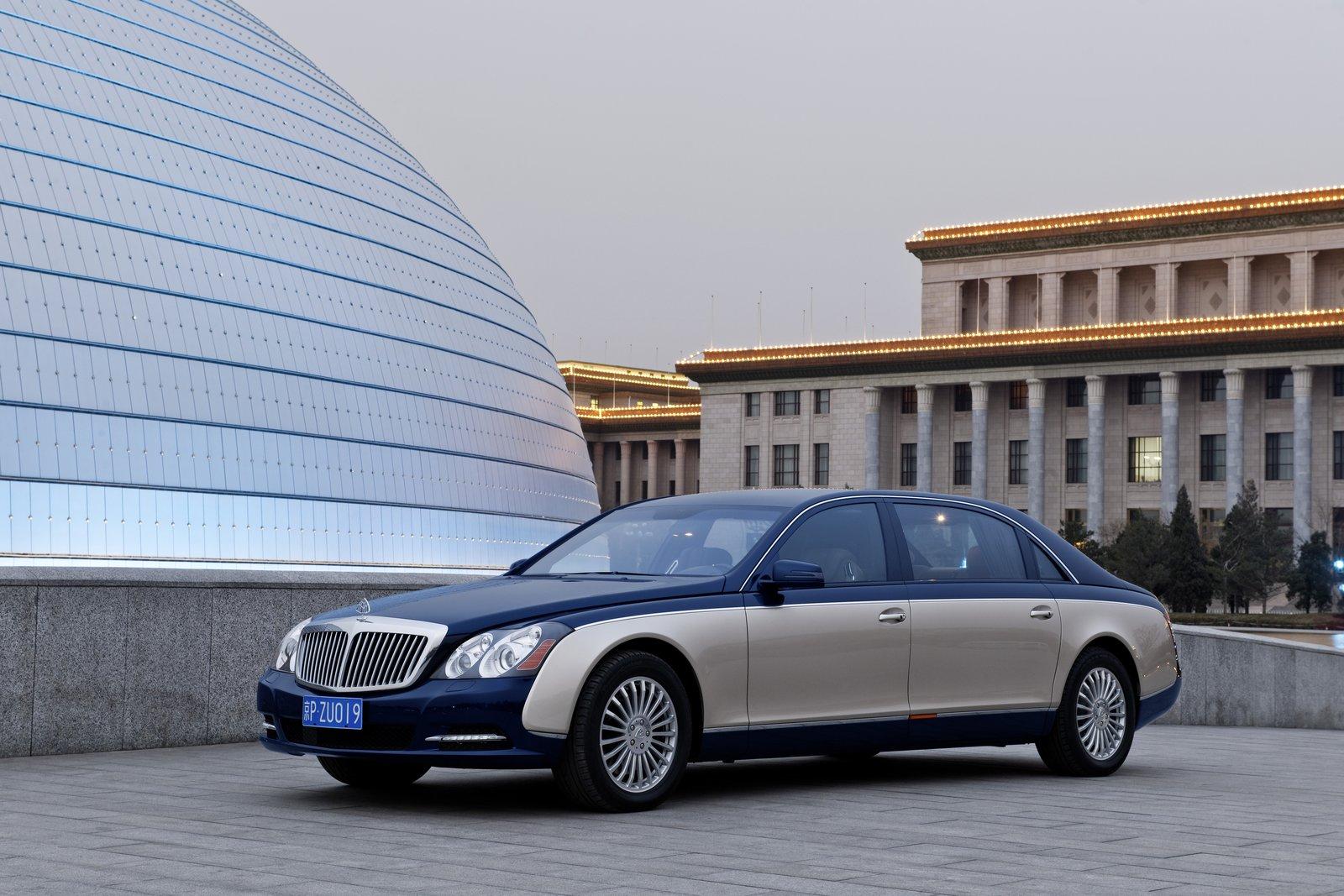Pékin 2010 : Maybach restylée, la même en nouveau