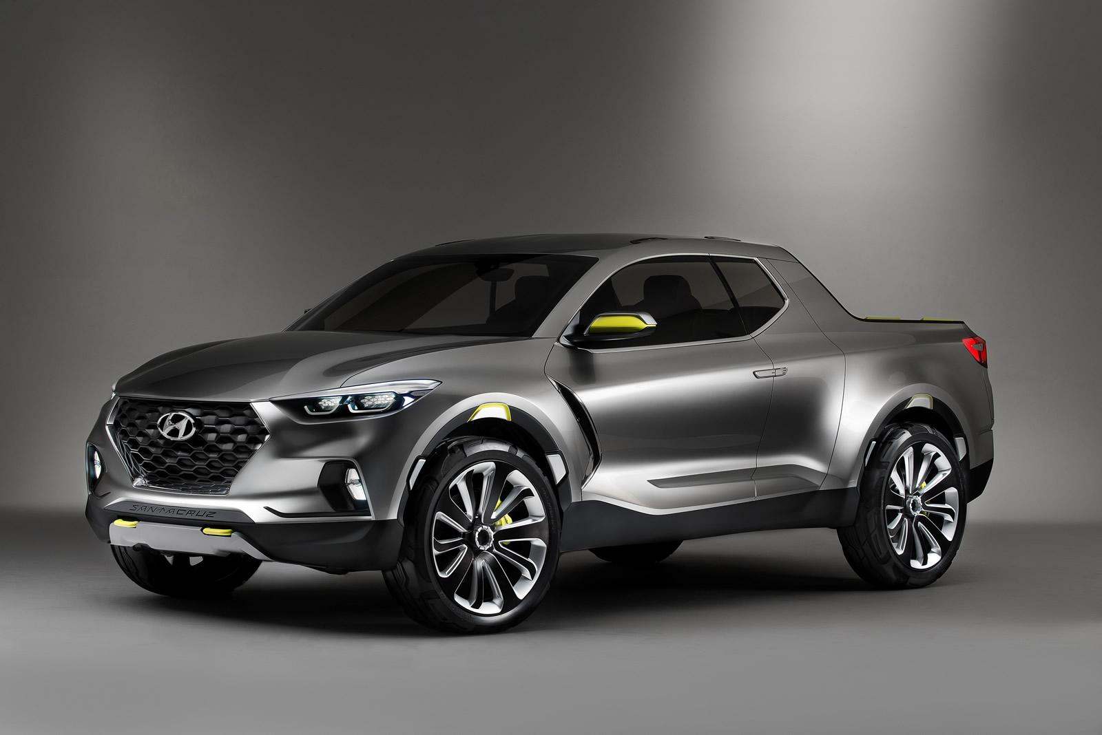 Detroit 2015 : Hyundai présente l'étonnant pick-up urbain Santa Cruz ...