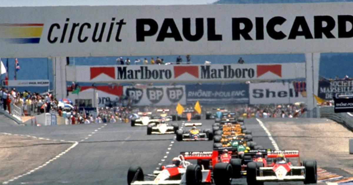 La F1 va faire son grand retour en France, au circuit du Castellet