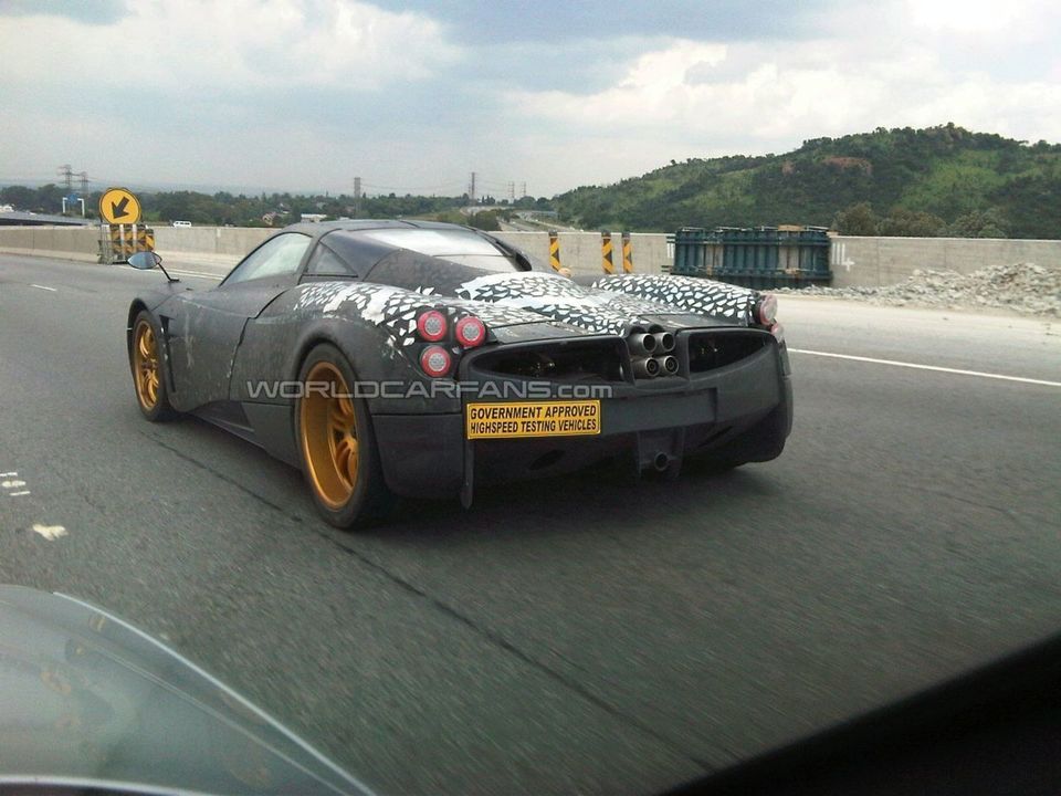 Spyshot : la Pagani C9 s’exile en Afrique du Sud