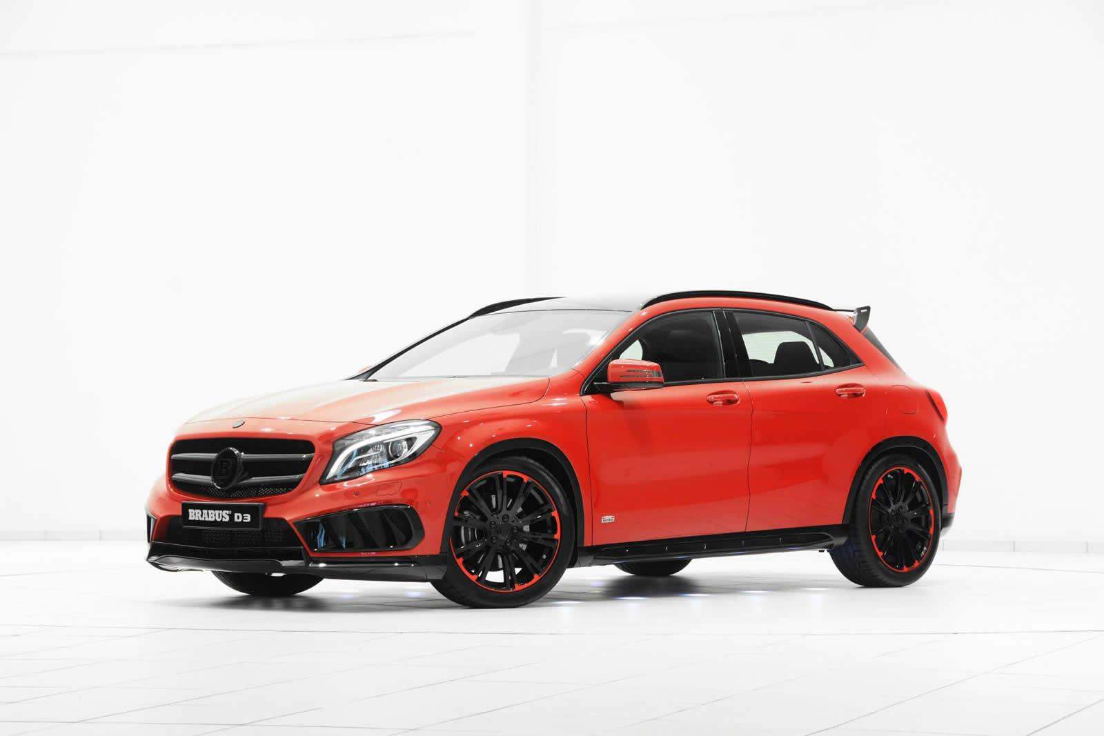 Brabus s'attaque au crossover diesel Mercedes GLA 220 CDI